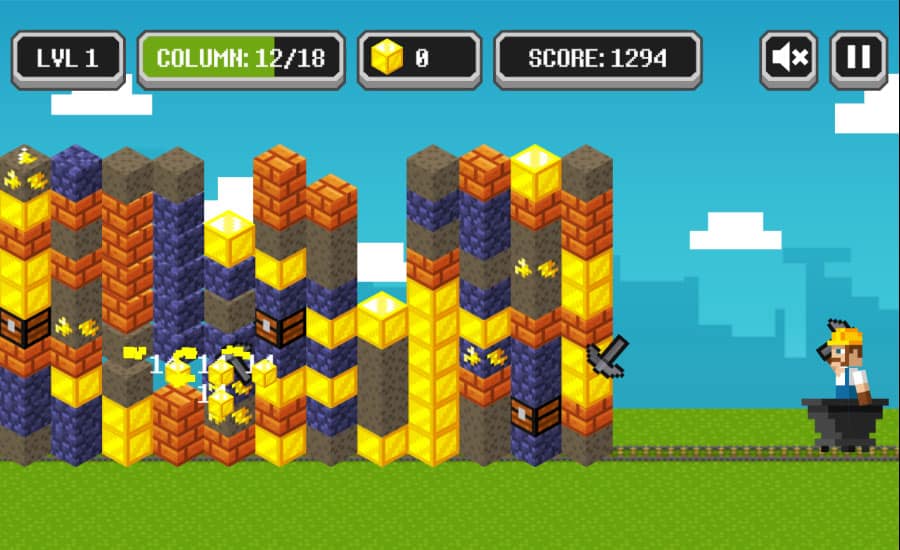 Gold Mine Strike - Kostenloses Online-Spiel | FunnyGames