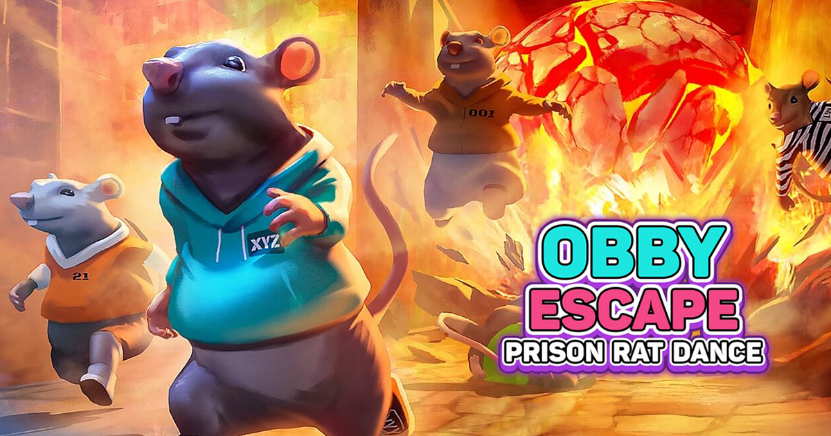 Obby Escape: Prison Rat Dance - Kostenloses Online-Spiel | FunnyGames