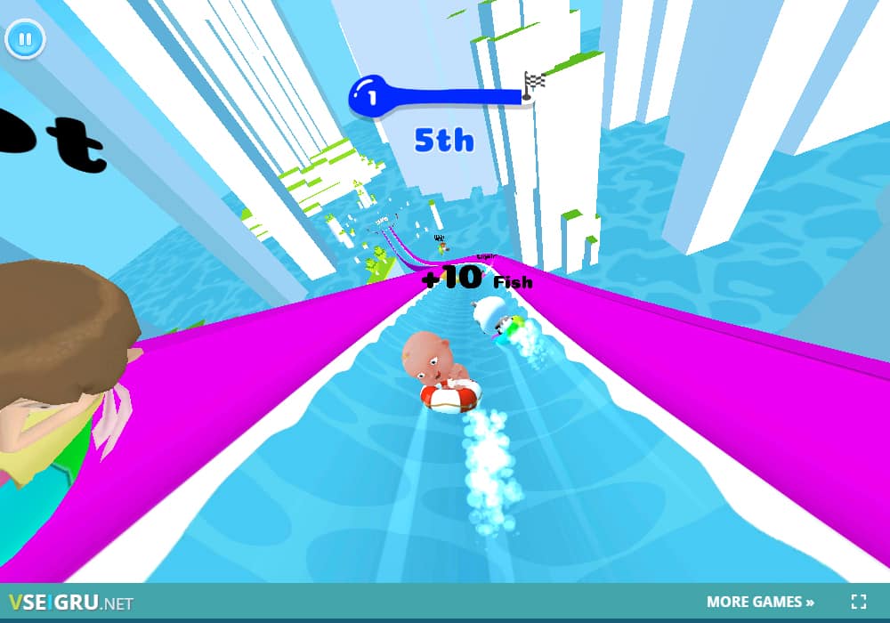 Waterpark Slide.io - Kostenloses Online-Spiel | FunnyGames